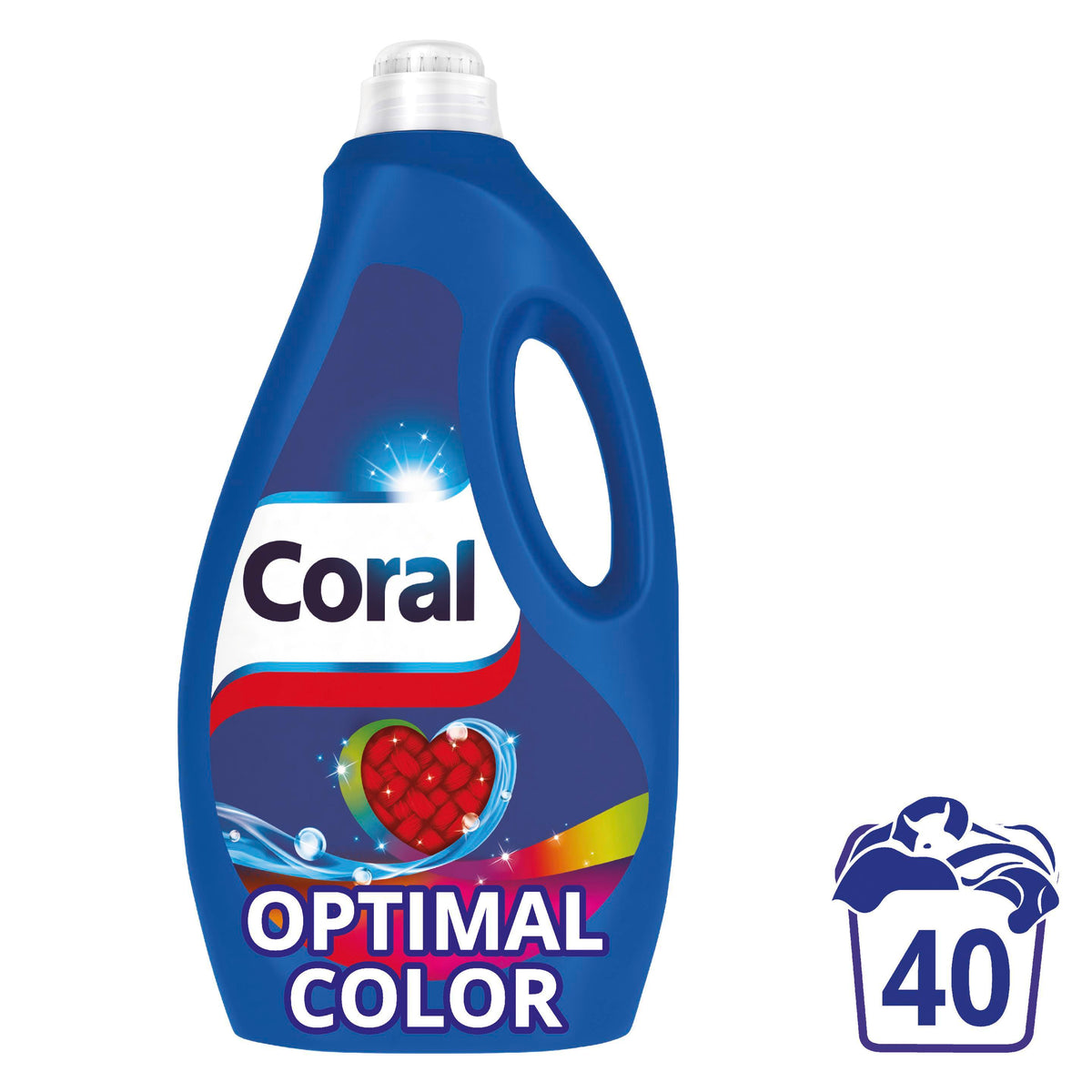 Coral Flüssigwaschmittel Optimal Color 40WL 2,0L